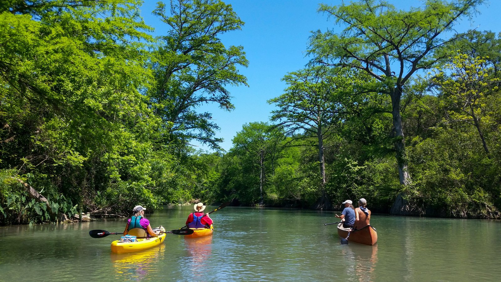 Easter paddle On San Marcos River – TG Canoes & Kayaks